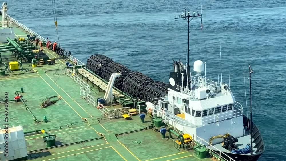 FENDER OPERATION IN OIL TANKER, INSTALLATION OF FENDERS PRIOR SHIP TO ...