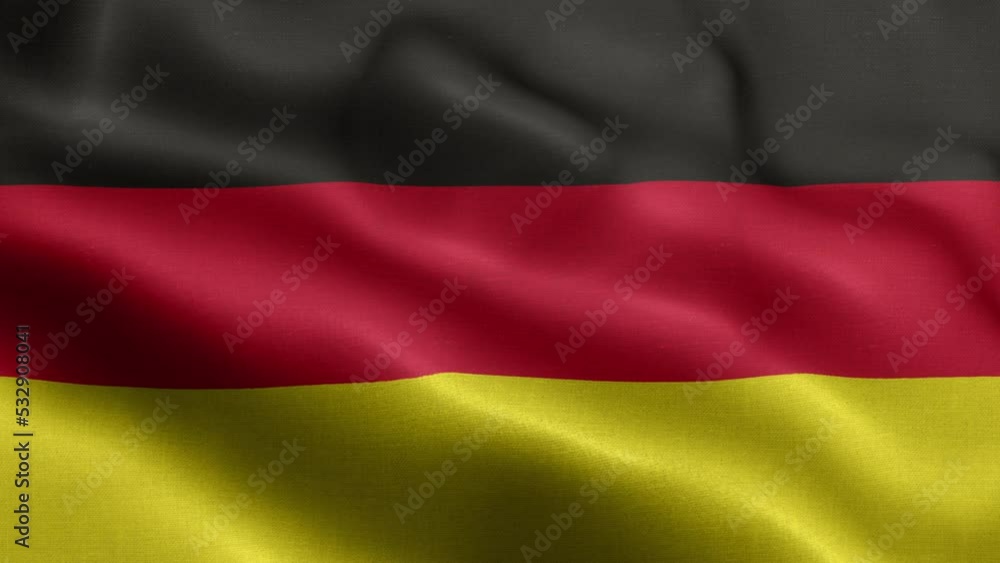 Flag Of Germany - Germany Flag High Detail - National flag Germany wave ...