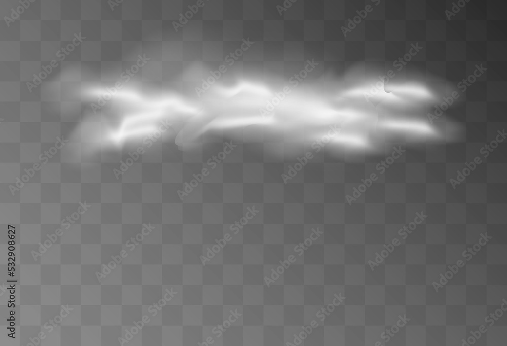 Vector realistic isolated snow cloud for template and cover design on ...