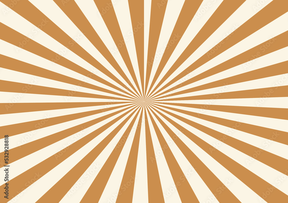 abstract sunburst pattern background, gold color, burst illustration ...