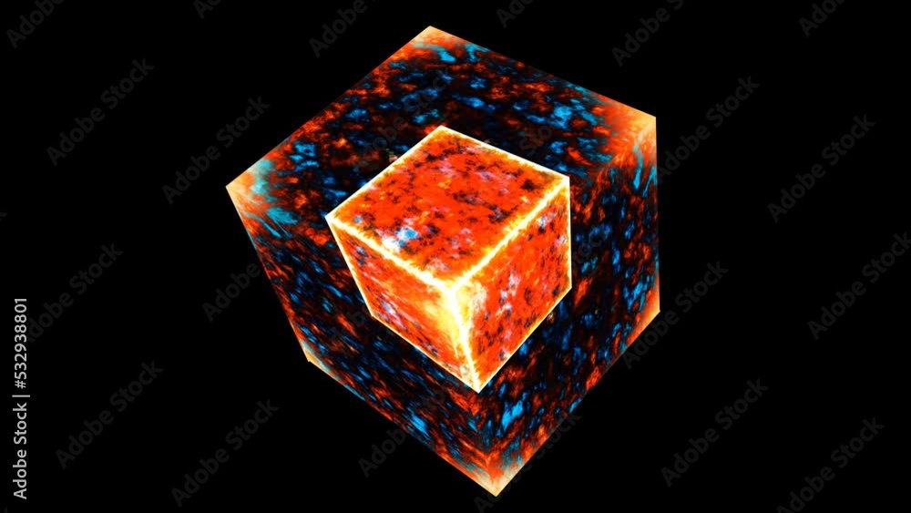 Eternal flame power overwhelming cube mystery energy surface and ...