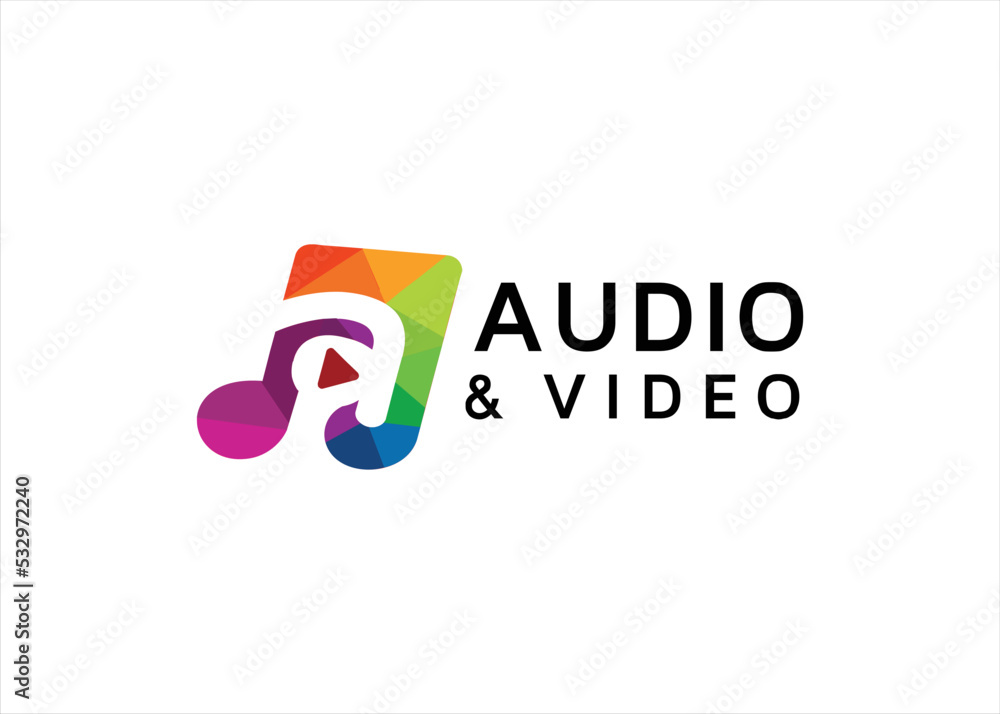 Audio Video Logo Design