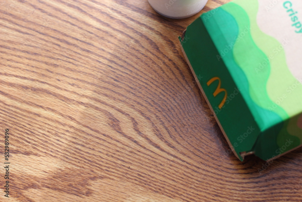 Washington - America, June 17 2022 : McDonald's deluxe Crispy Chicken ...