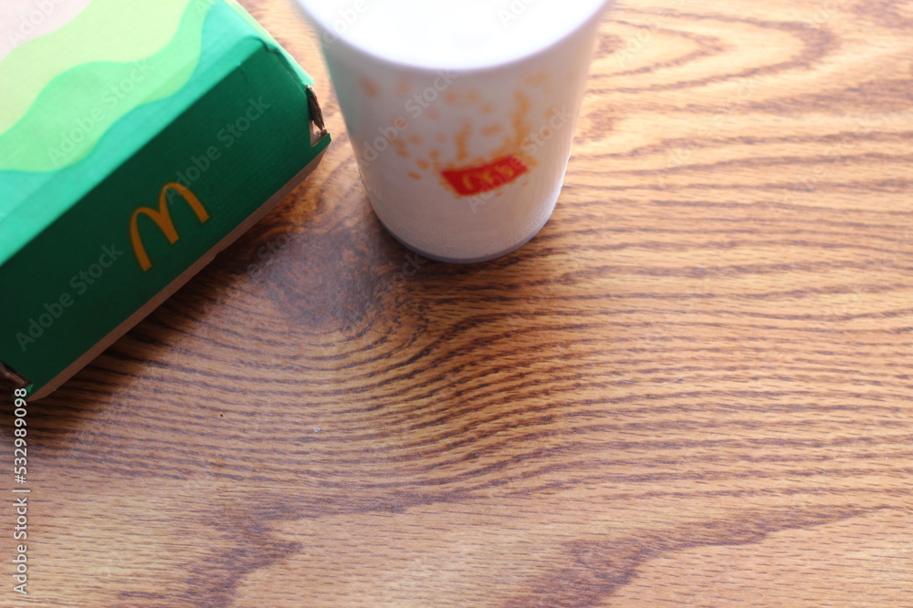Washington - America, June 17 2022 : McDonald's deluxe Crispy Chicken ...