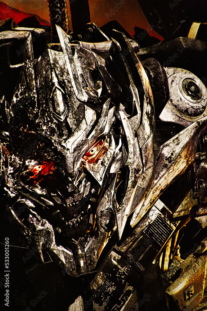 LOS ANGELES, CA,USA - OCT 28,2013 : Photo of Megatron from ...