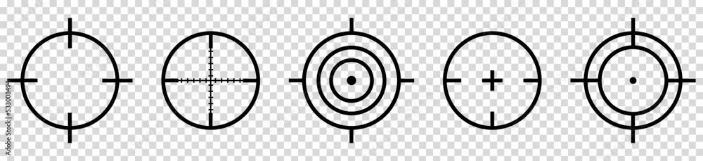 Poster Crosshairs icons – Wall Art | UkPosters