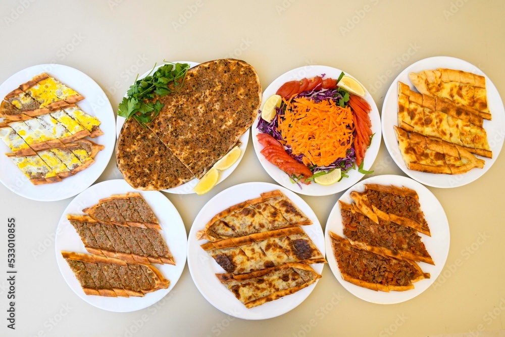 Photo & Art Print Traditional Turkish cuisine, enderbayindir