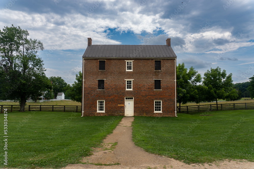 Appomattox Court House National Historical Park in Appomattox, Virginia ...