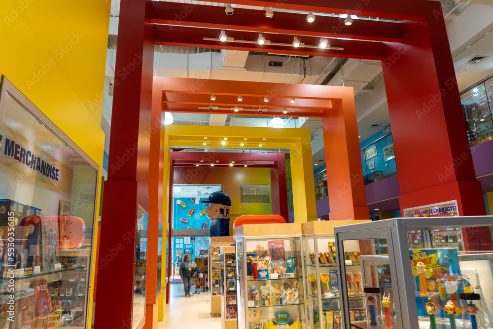 PEZ Visitor Center in Orange, Connecticut dedicated to all things PEZ ...