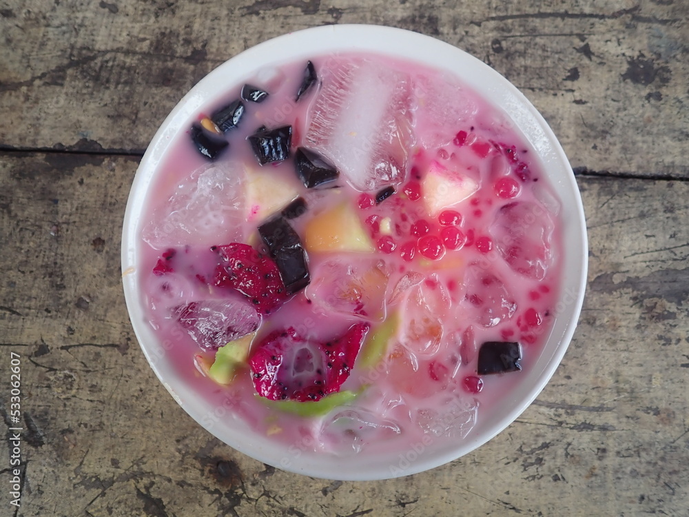 Fruit soup is a soup prepared using fruit as a primary ingredient, and ...