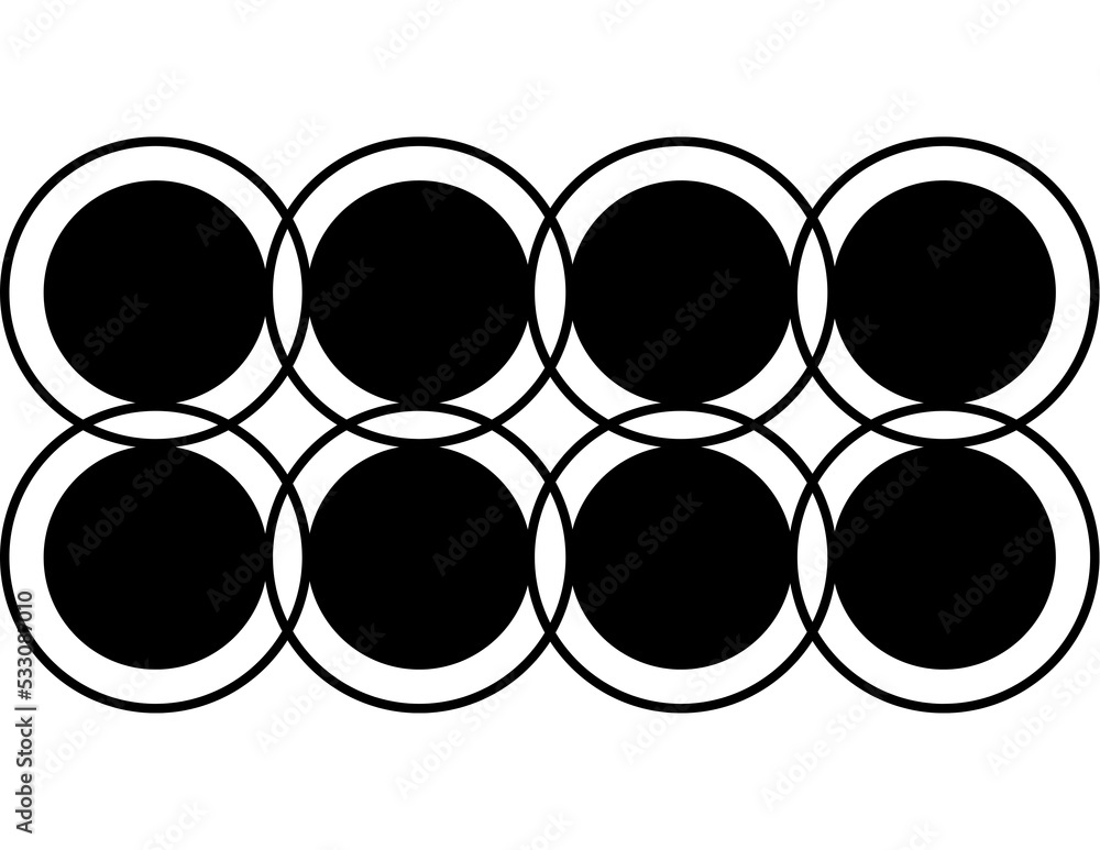 Black and White High Contrast Patterns Sensory Designs Stock ...