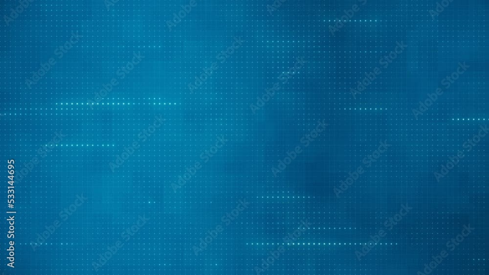 Animated abstract blue big data technology background, Motion graphics ...