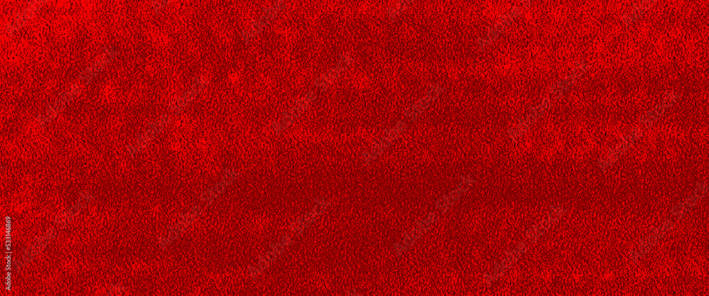 Red rough wall as texture and background, Panorama of Dark red carpet ...