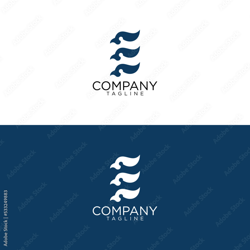 e logo design and premium vector templates Stock Vector | Adobe Stock