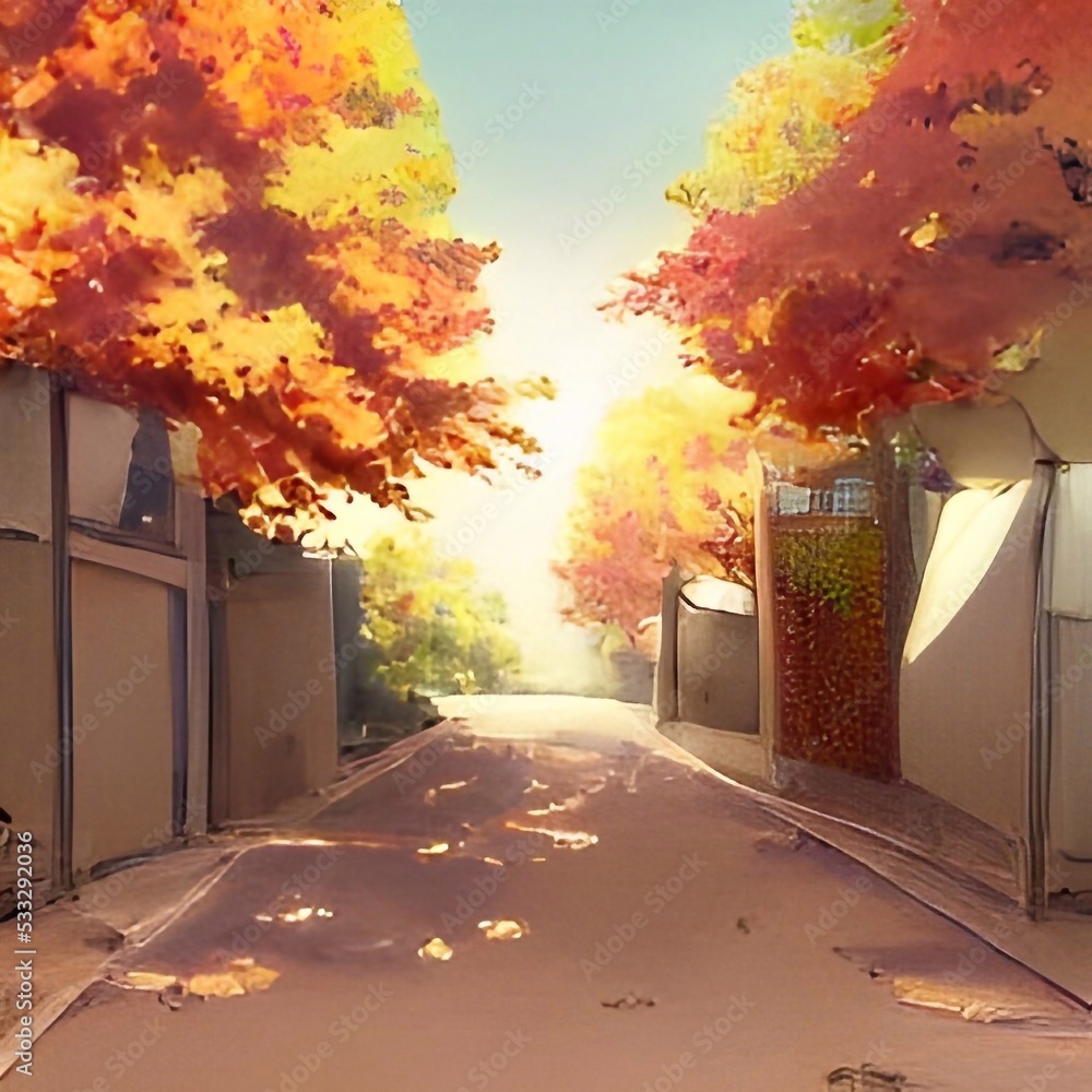 Anime Fall Wallpaper