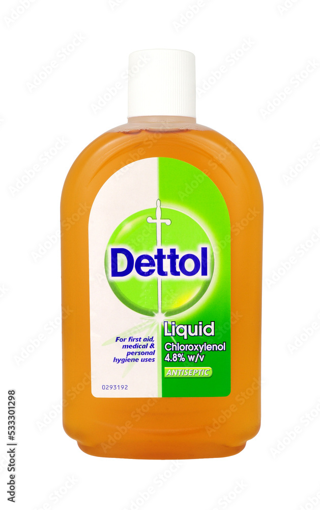 Dettol antiseptic and disinfectant liquid with chloroxylenol in a 500ml ...