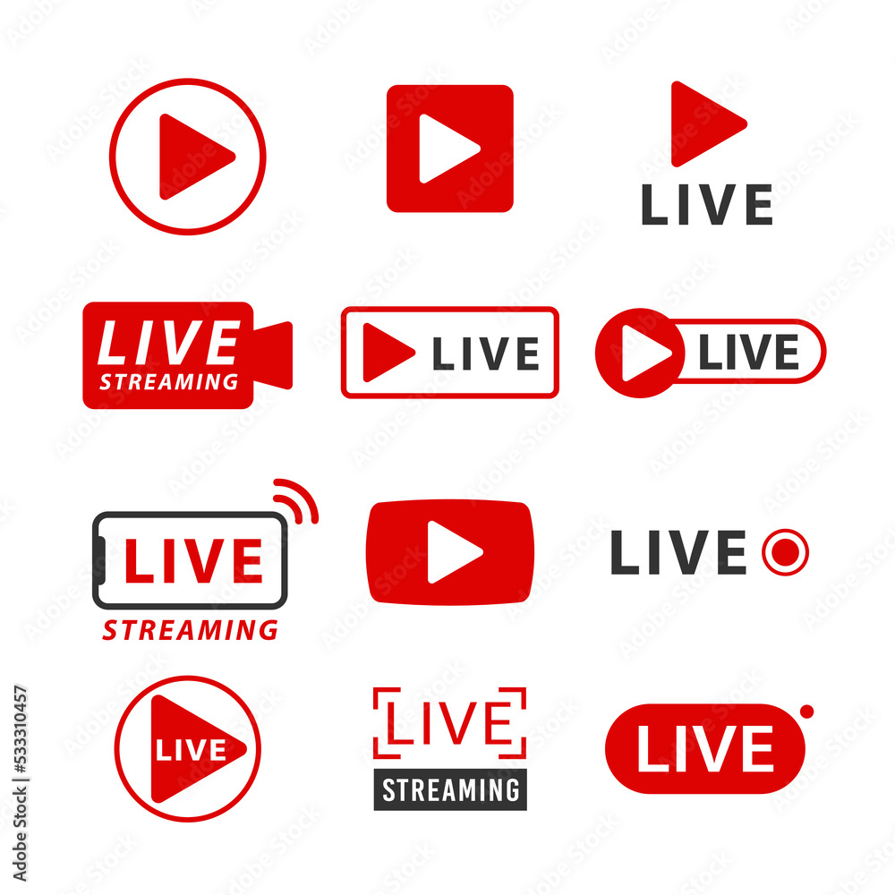 Video Broadcast Icon