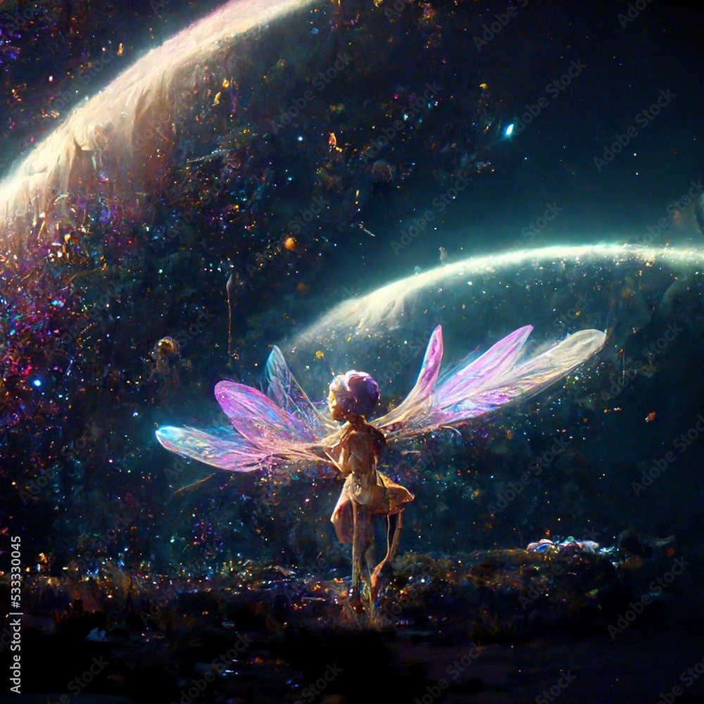 Light Fairies Wallpaper