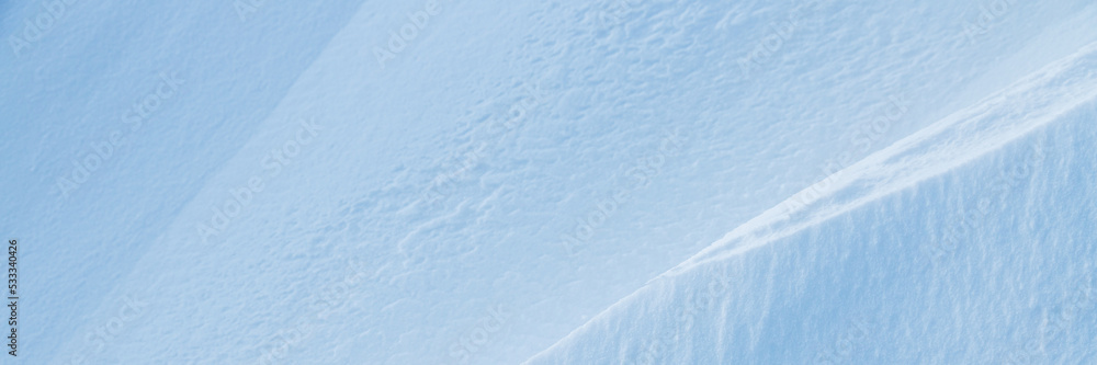 Beautiful winter background with snowy ground. Natural snow texture ...