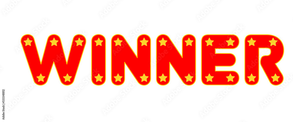 Winner sign, logo. Vector illustration. PNG with transparent background ...