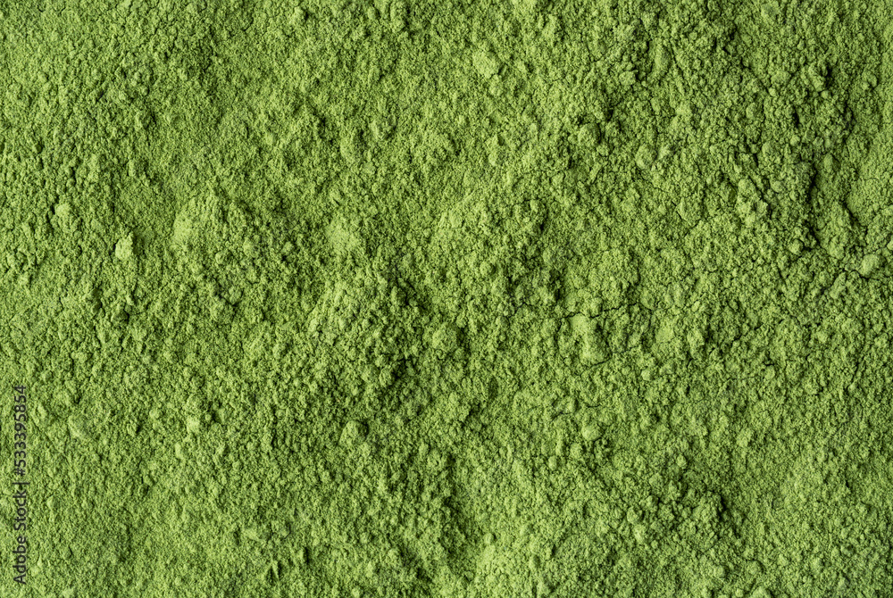 dry true indigo powder, indigofera tinctoria, used in preparing indigo ...