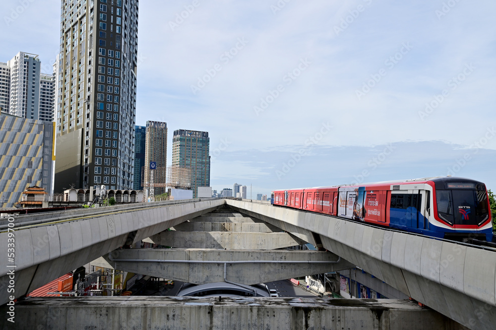 BANGKOK, THAILAND - September 26, 2022 : The Bangkok Mass Transit ...