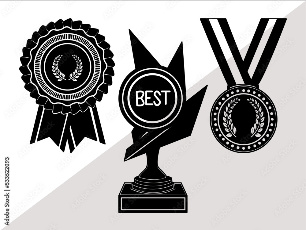 Medal award SVG, Medal Icon svg, Medal svg, Award svg, Medal award ...
