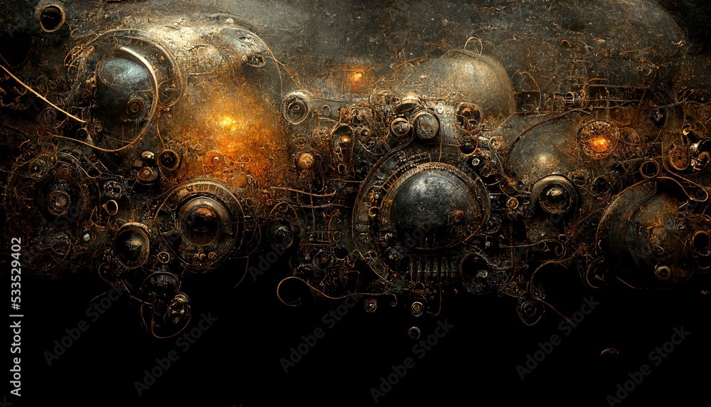Dark sci-fi armor texture background design Stock Illustration | Adobe ...