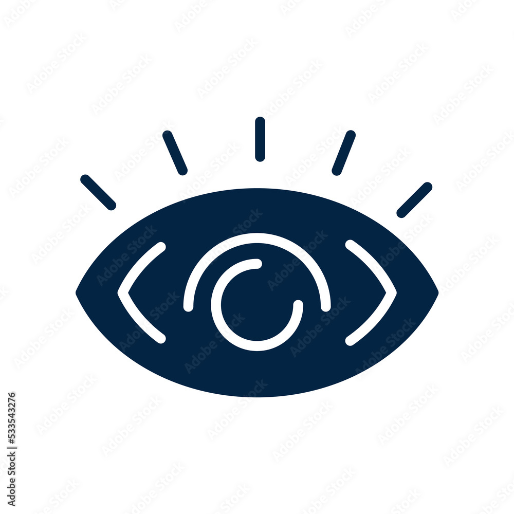 Look and Vision line icon. Simple element illustration. Look and Vision ...