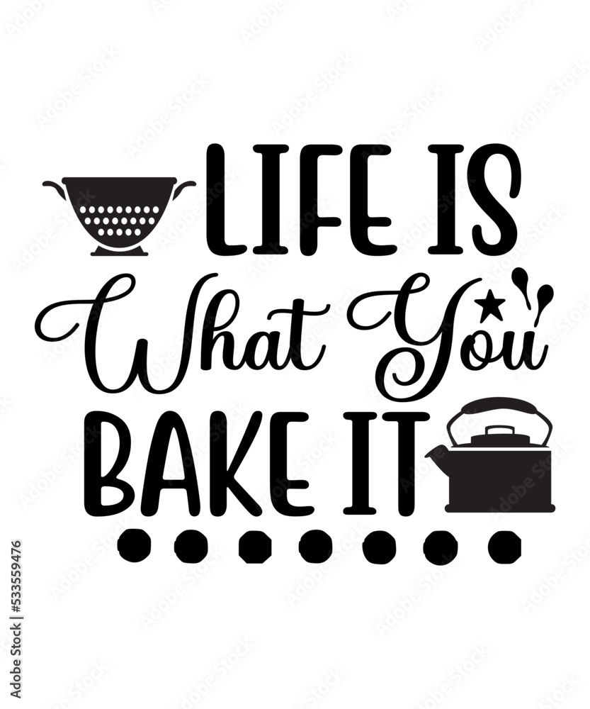 Kitchen Svg, Kitchen Svg Bundle, Kitchen Cut File, Baking Svg, Cooking ...