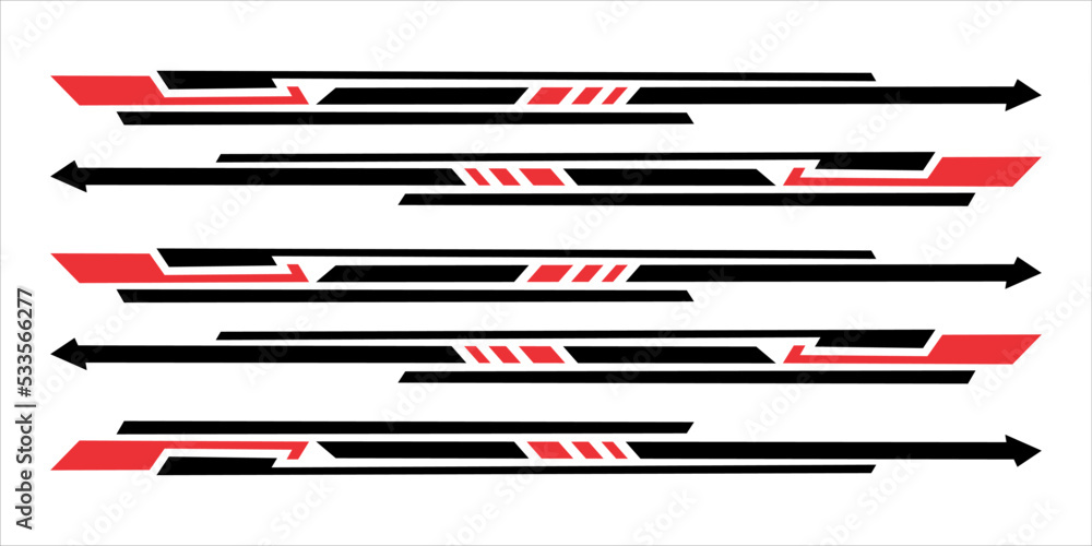 Racing Stripes Vector