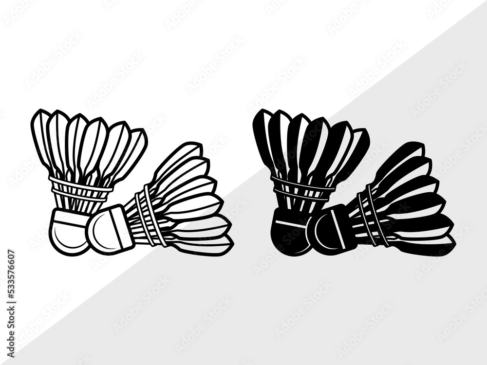 Badminton SVG, Sports SVG, Badminton Racquets Svg, Racket Svg ...