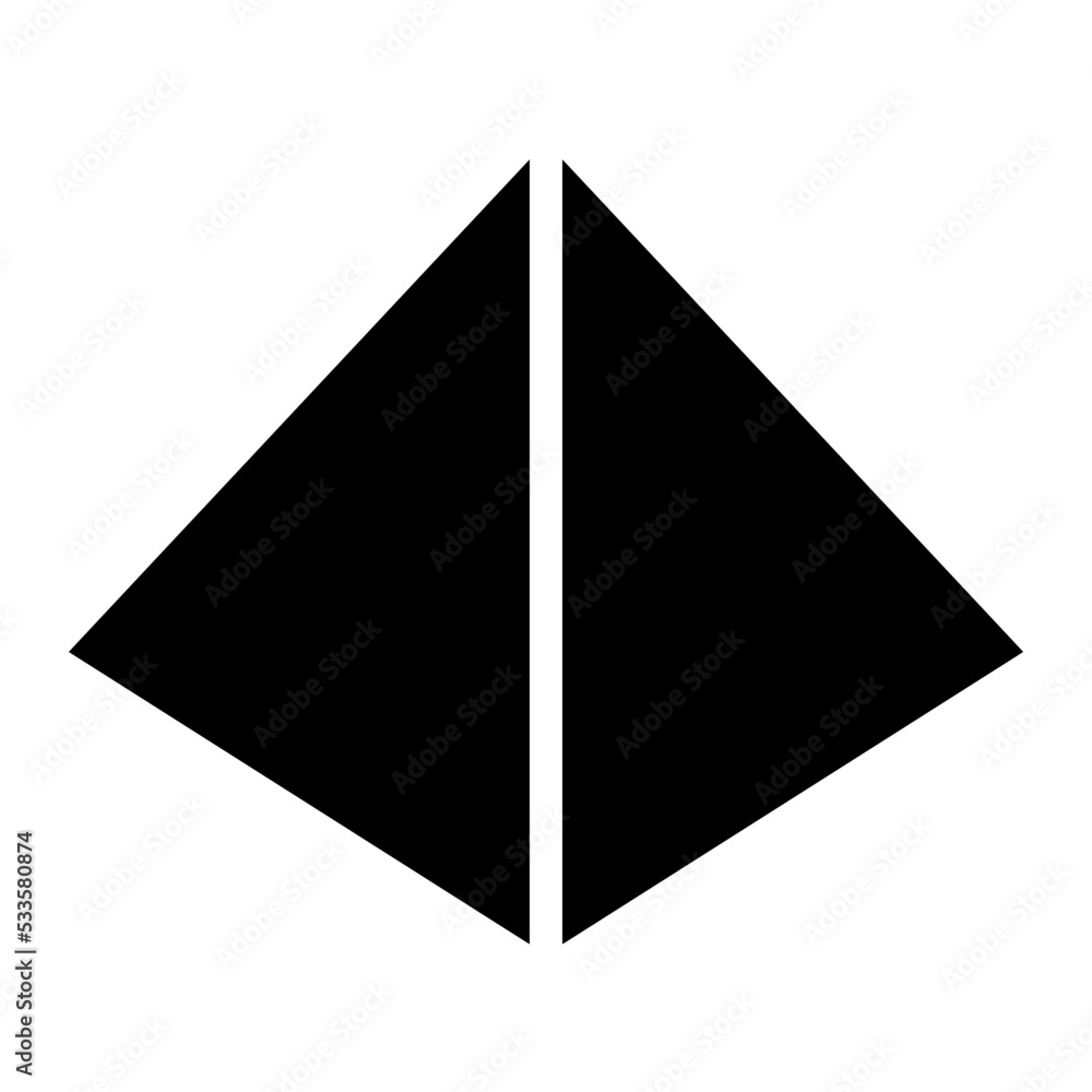 pyramid game ui icon Stock Vector | Adobe Stock
