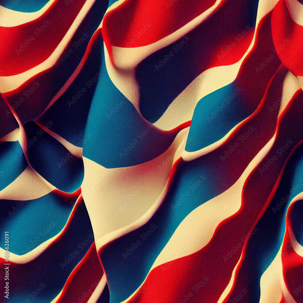 American flag repeatable texture. tile Stock Photo | Adobe Stock