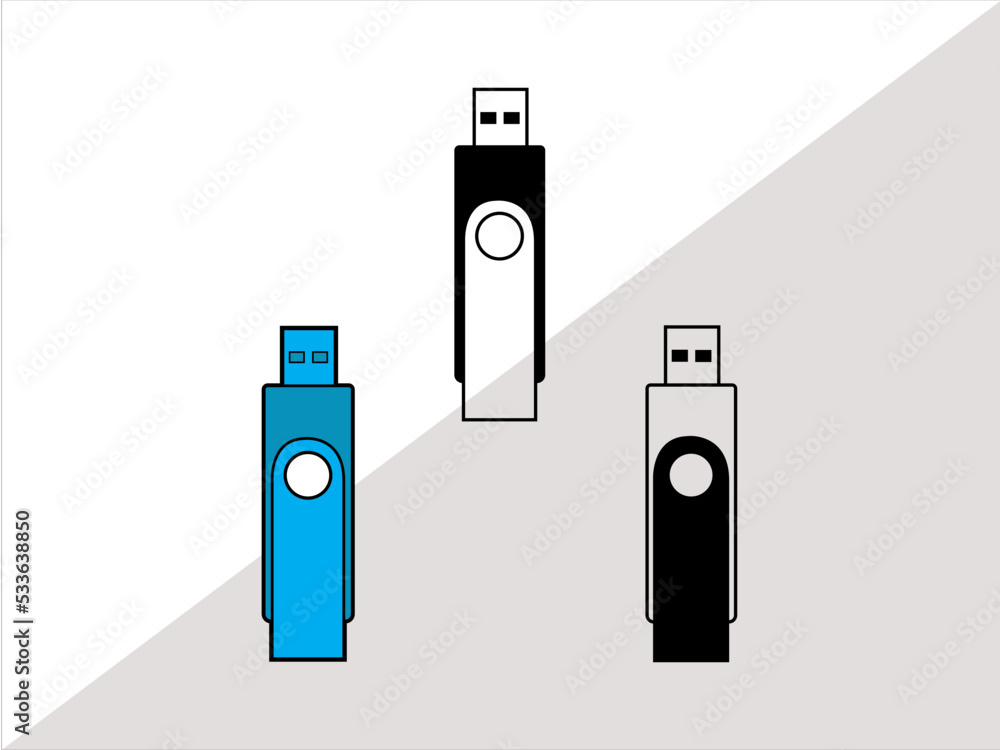 USB Flash SVG, USB Silhouette, Usb Drive Svg, Memory Svg, Pen drive Svg ...
