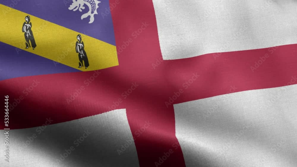 Flag Of Herm - Herm Flag High Detail - National flag Herm wave Pattern ...