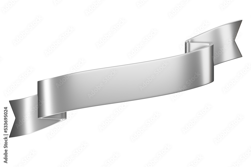 Silver Banner Png
