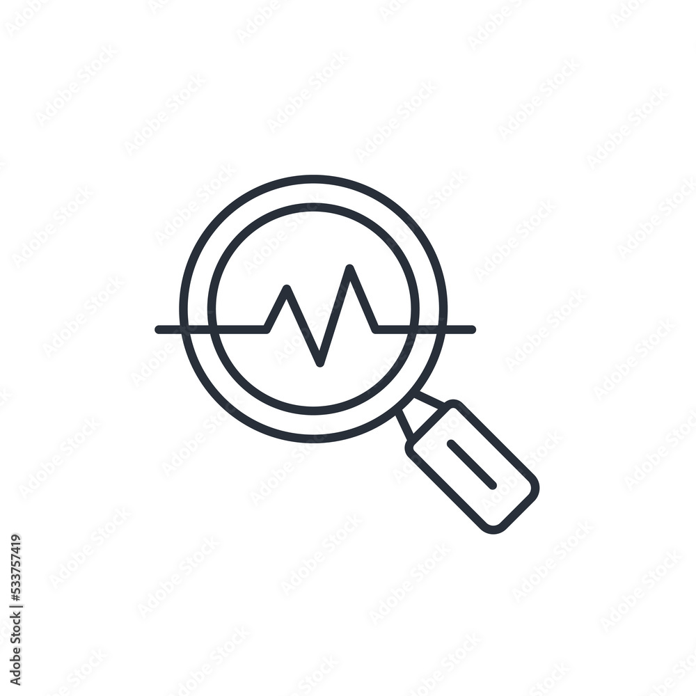 analisys icons symbol vector elements for infographic web Stock Vector ...