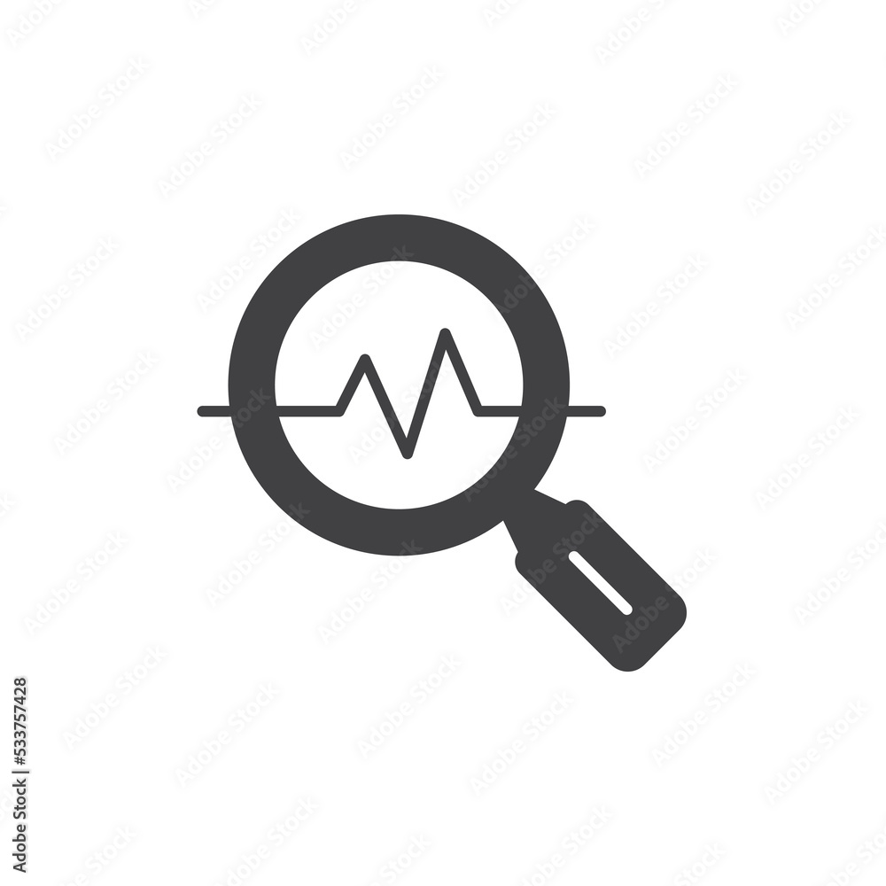 analisys icons symbol vector elements for infographic web Stock Vector ...