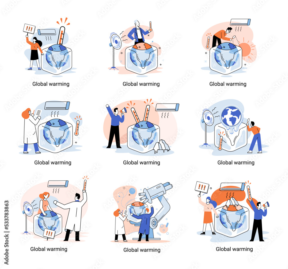 Change climate. Nature biodiversity mother earth. Metaphor of climate ...