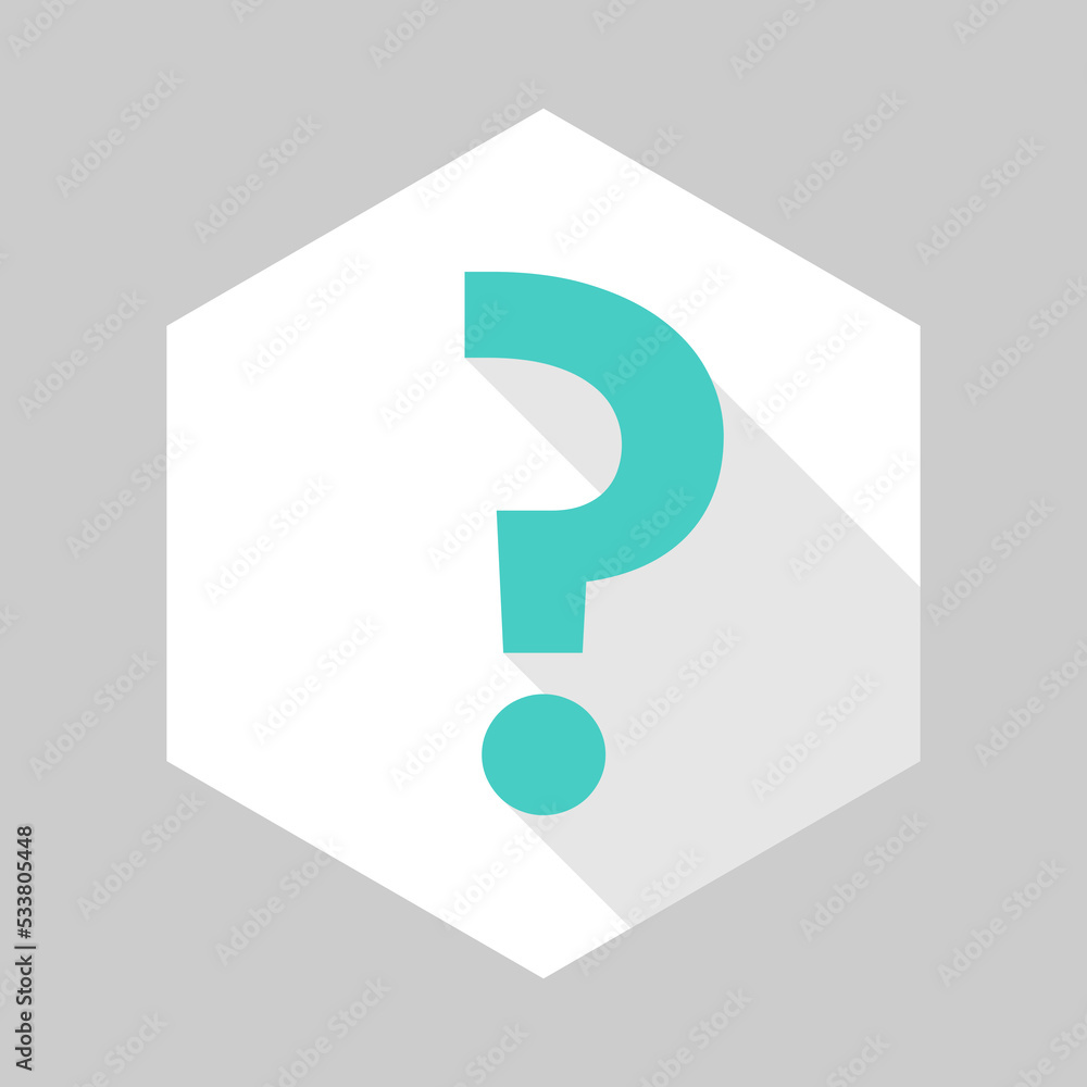 Vetor do Stock: Question mark, FAQ sign, Help symbol, vector mark ...