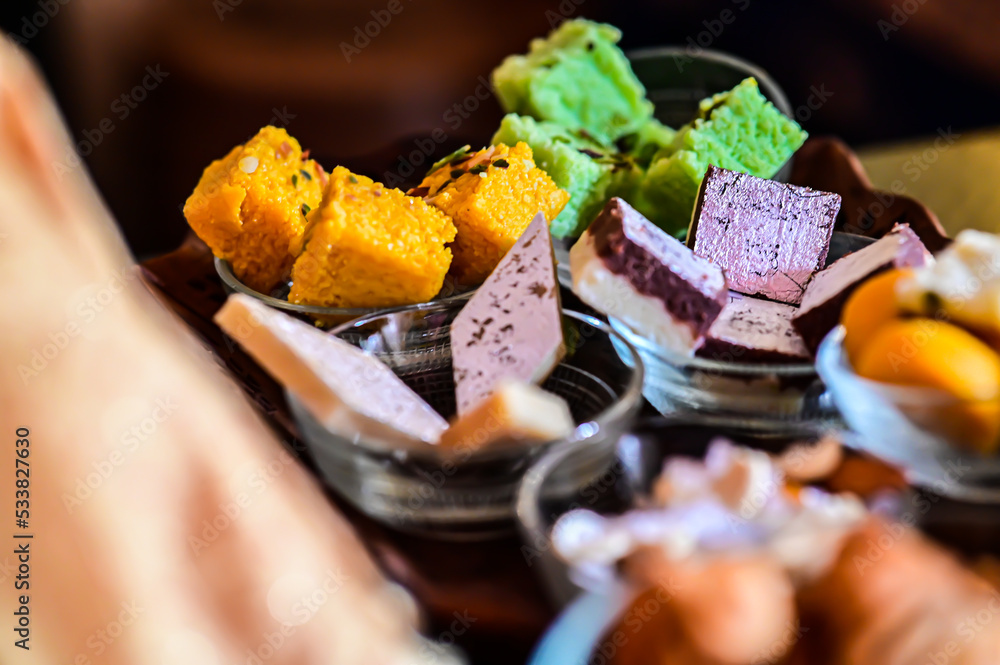 Indian Traditional Sweets Mix For Holidays and Festivals. Fresh Event ...