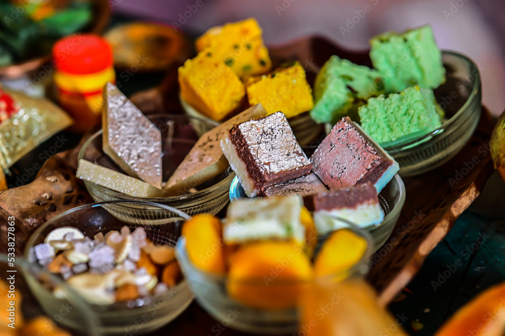 Lovely Indian Traditional Sweets Mix For Holidays and Festivals. Fresh ...