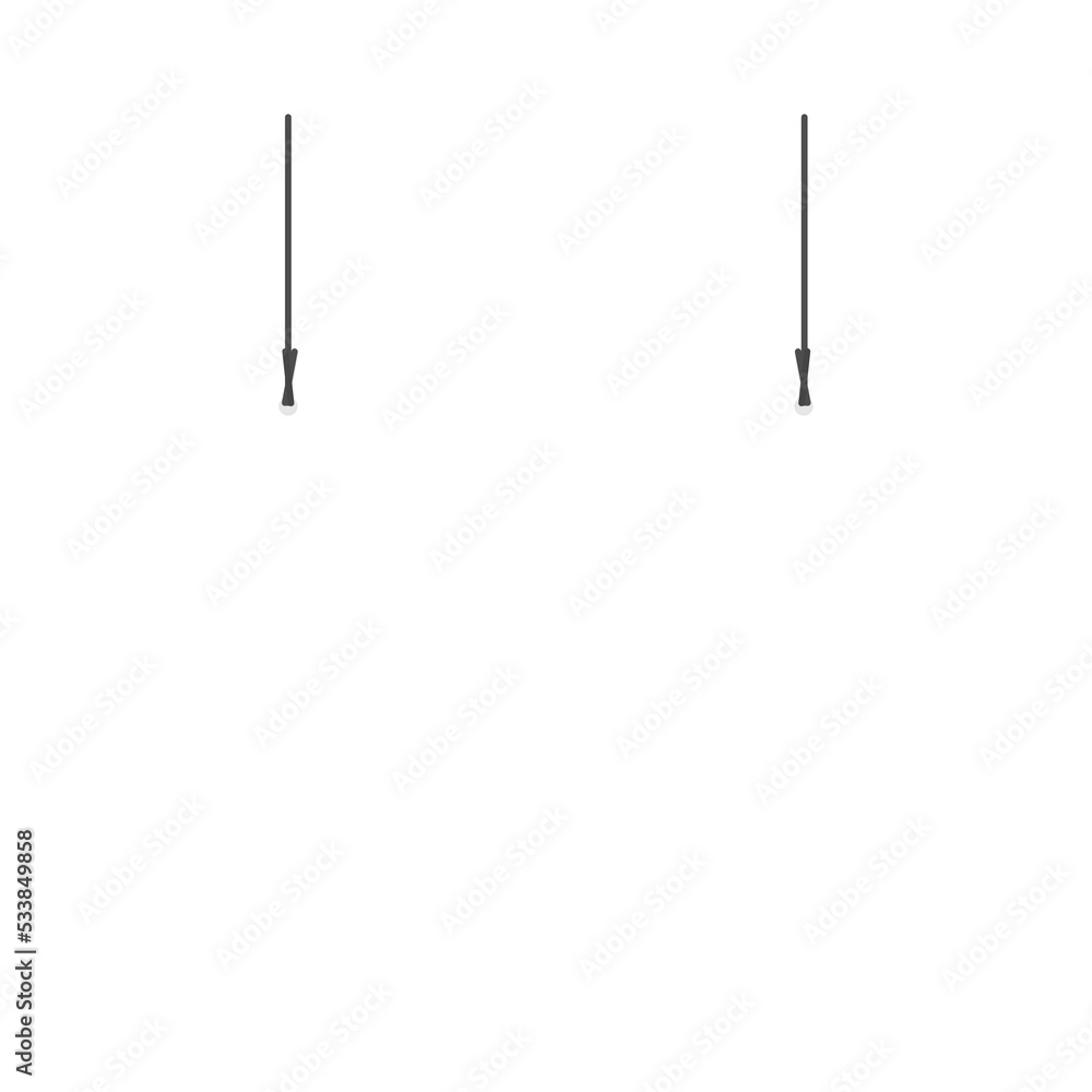 Stick paper art design. elements symbol. for poster banner design ...