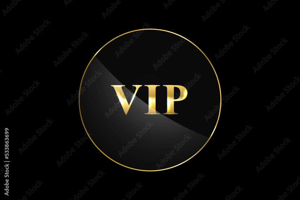 Vip label.Vip.Tag.Voucher. Gift card.VIP Invitation.Golden VIP.Luxury ...