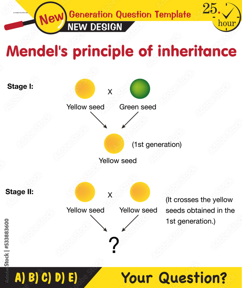 Biology, Heredity Combination, Mendelian genetics, heredity, Peas ...