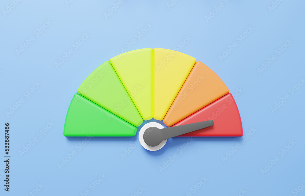 Speedometer icon cartoon minimal arrow point scale speed low status ...