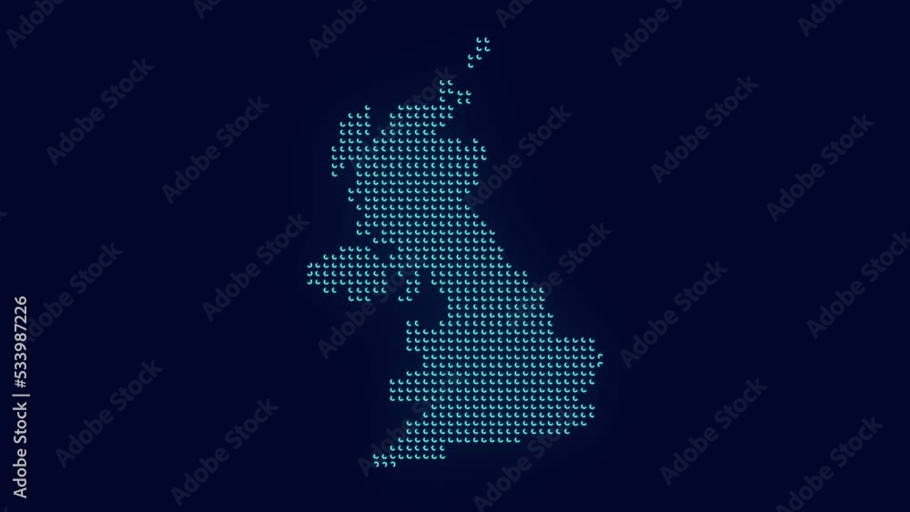 united kingdom digital map technology and telecommunication network map ...
