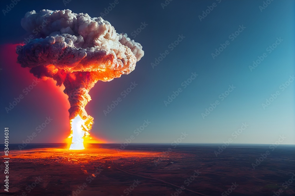 Tsar Bomba Mushroom Cloud