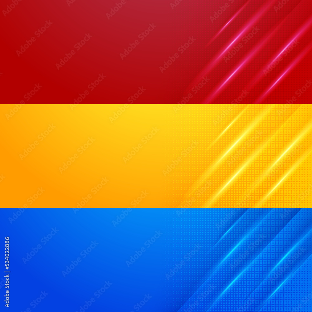 Vector colorful abstract banner background design set Stock Vector ...